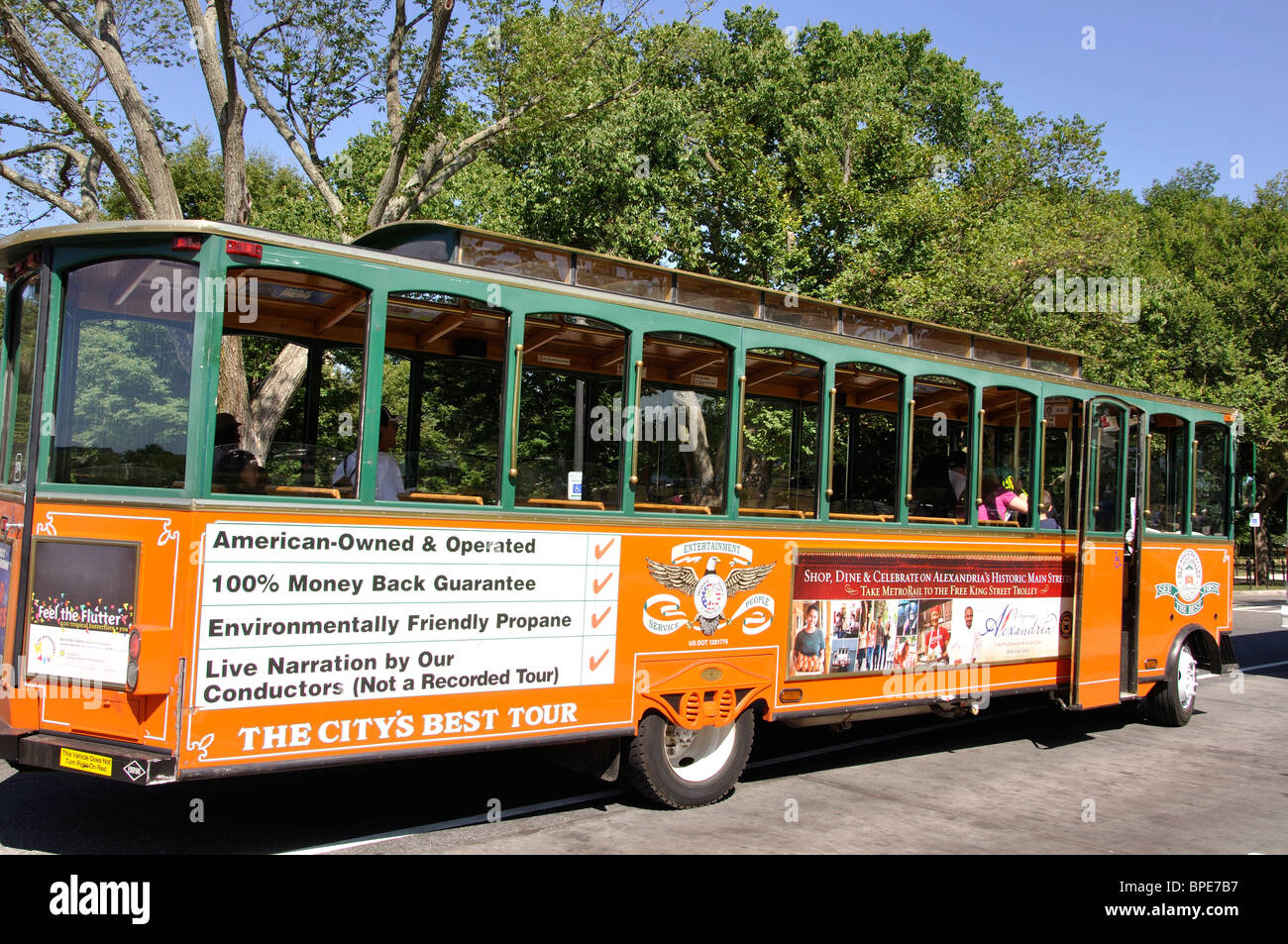 Washington dc trolley tour hi-res stock photography and images - Alamy