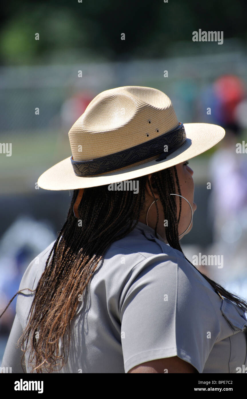 US National Park ranger in uniform, Washington DC, USA Stock Photo - Alamy