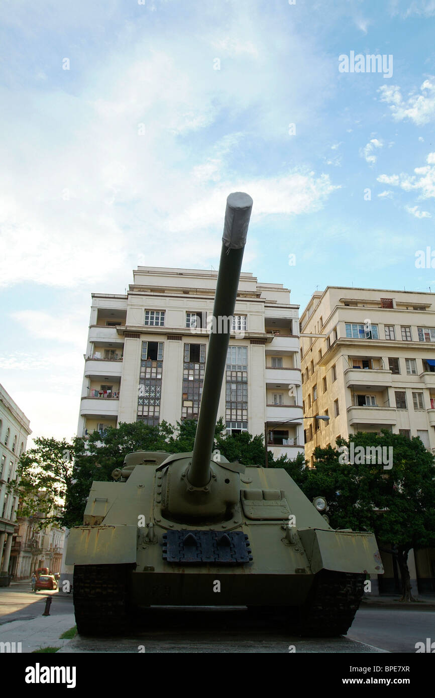 Havana Cuba Revolution Museum Tank High Resolution Stock Photography ...