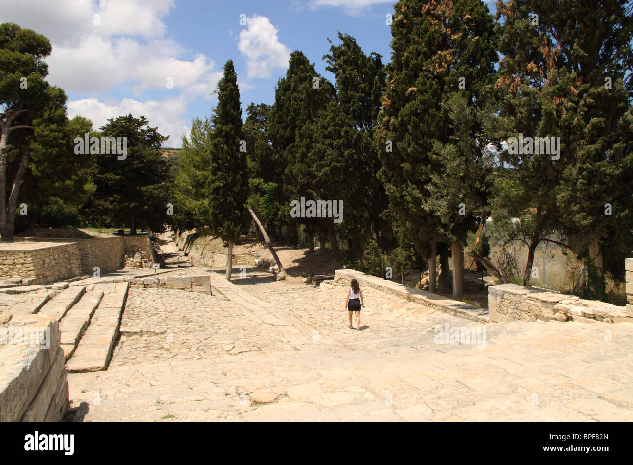 Knossos royal palace hi-res stock photography and images - Alamy