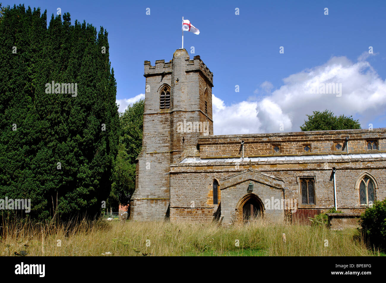 St. Martin`s Church, Litchborough, Northamptonshire, England, UK Stock ...