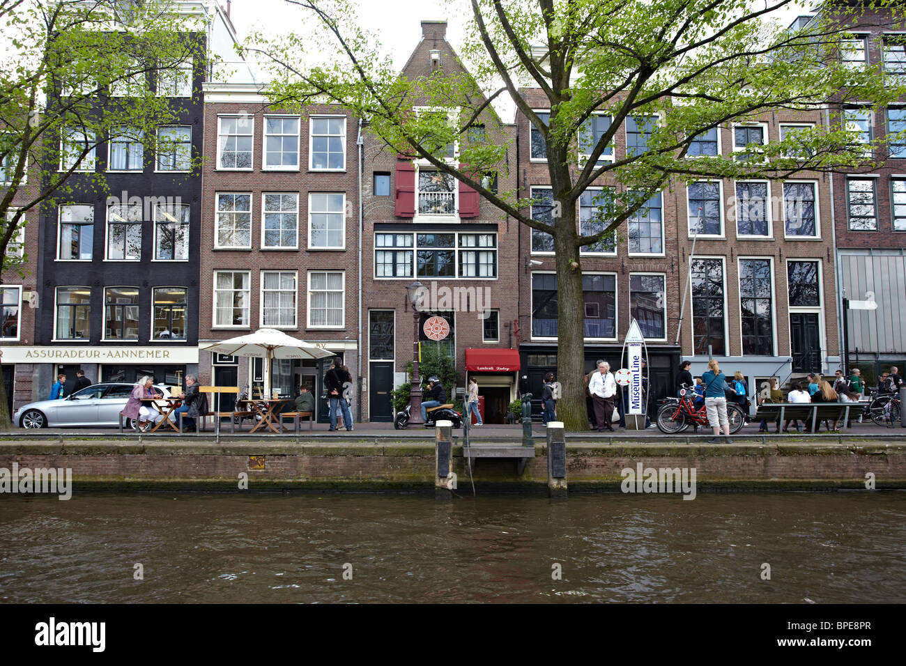 The Anne Frank House, Amsterdam Stock Photo - Alamy