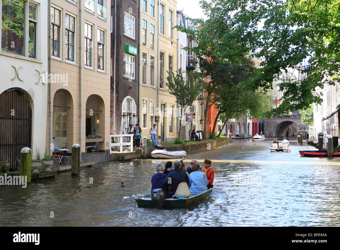 Utrecht amsterdam canal bridge hi-res stock photography and images - Alamy