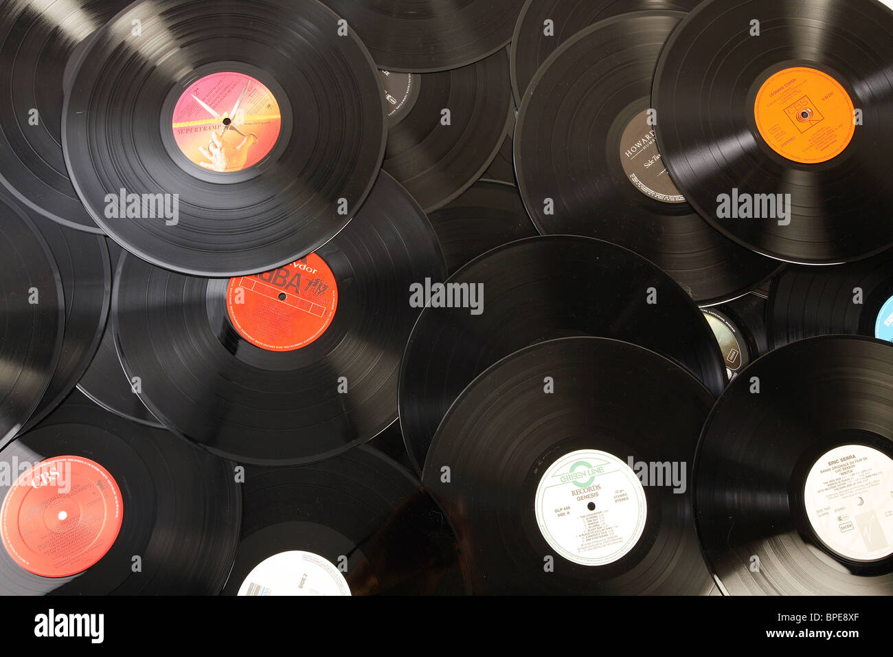 Pile Of Records High Resolution Stock Photography and Images - Alamy