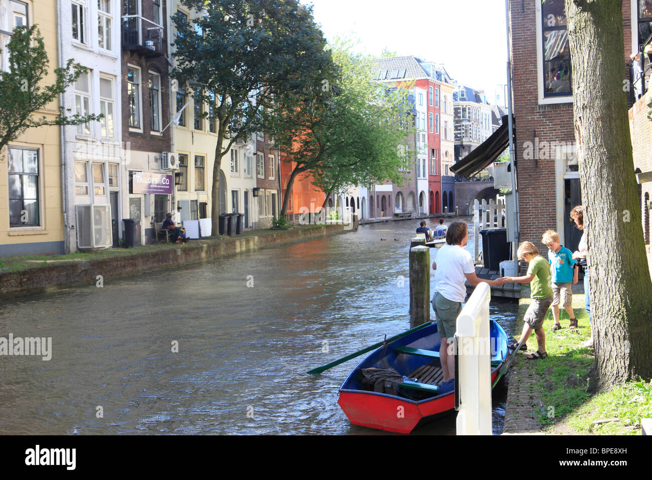 Netherlands amsterdam rowing boat in hi-res stock photography and ...