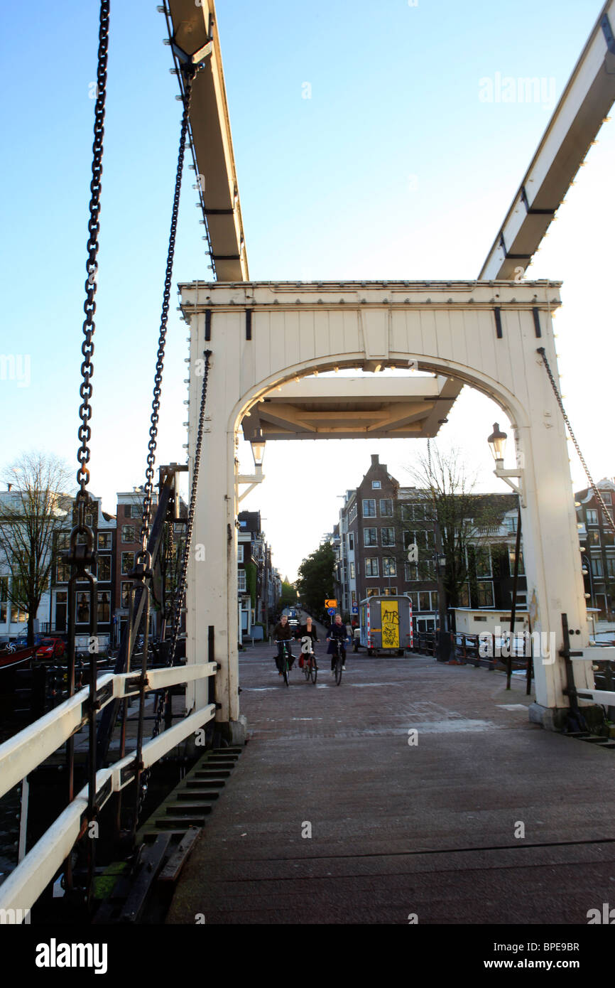 Magere Brug (Bridge) in Amsterdam Stock Photo - Alamy