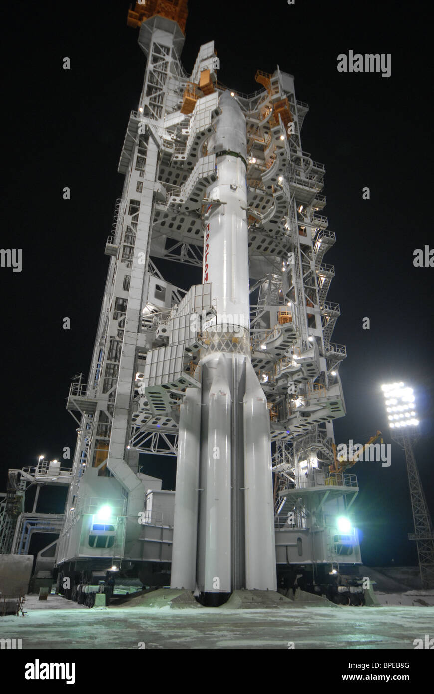 Russian Proton Rocket Launch High Resolution Stock Photography and ...