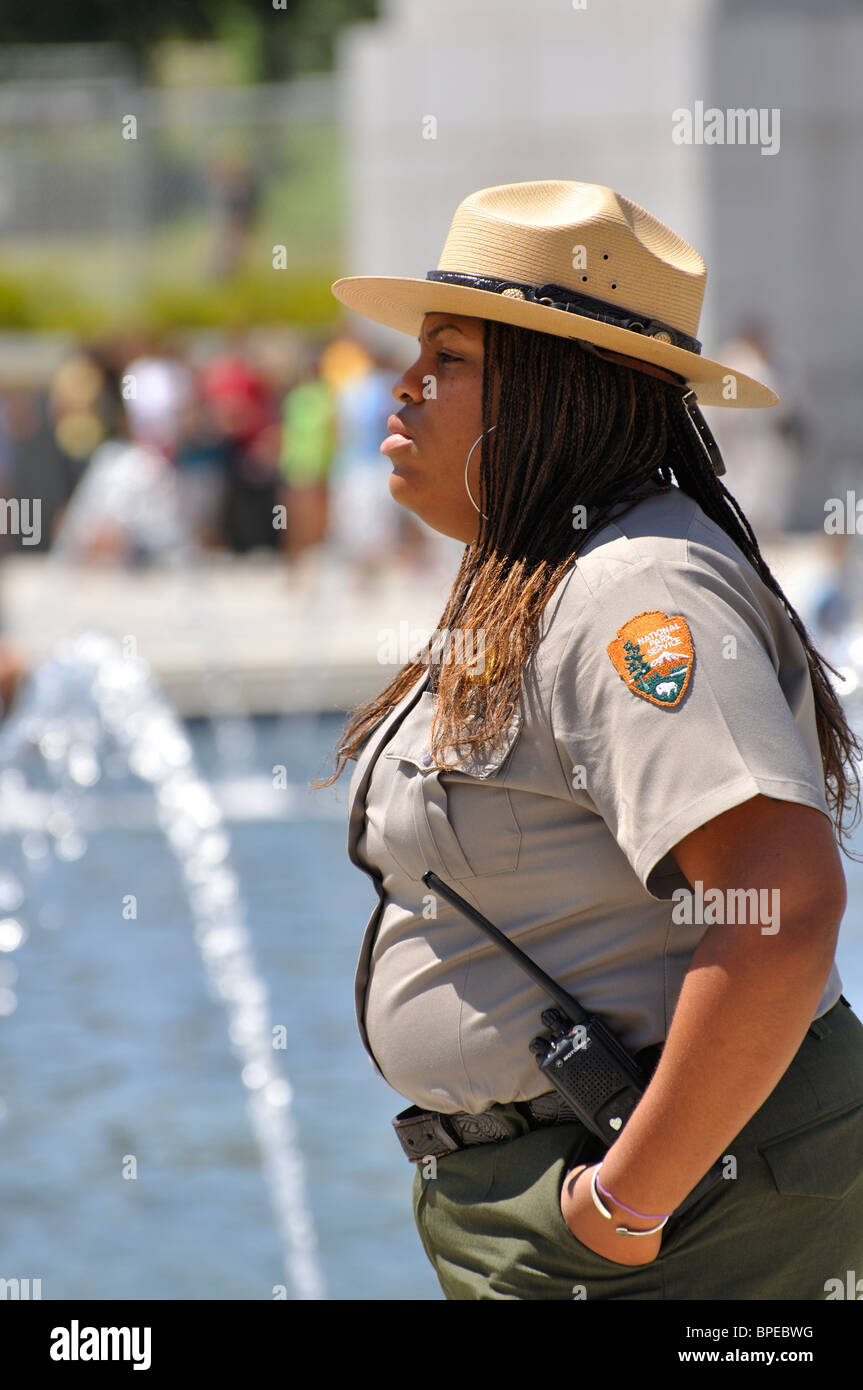 US National Park ranger in uniform, Washington DC, USA Stock Photo - Alamy