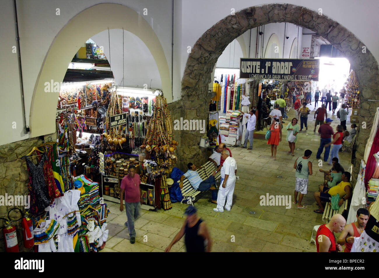Mercado Modelo, Salvador, Bahia, Brazil Stock Photo, Royalty Free Image ...