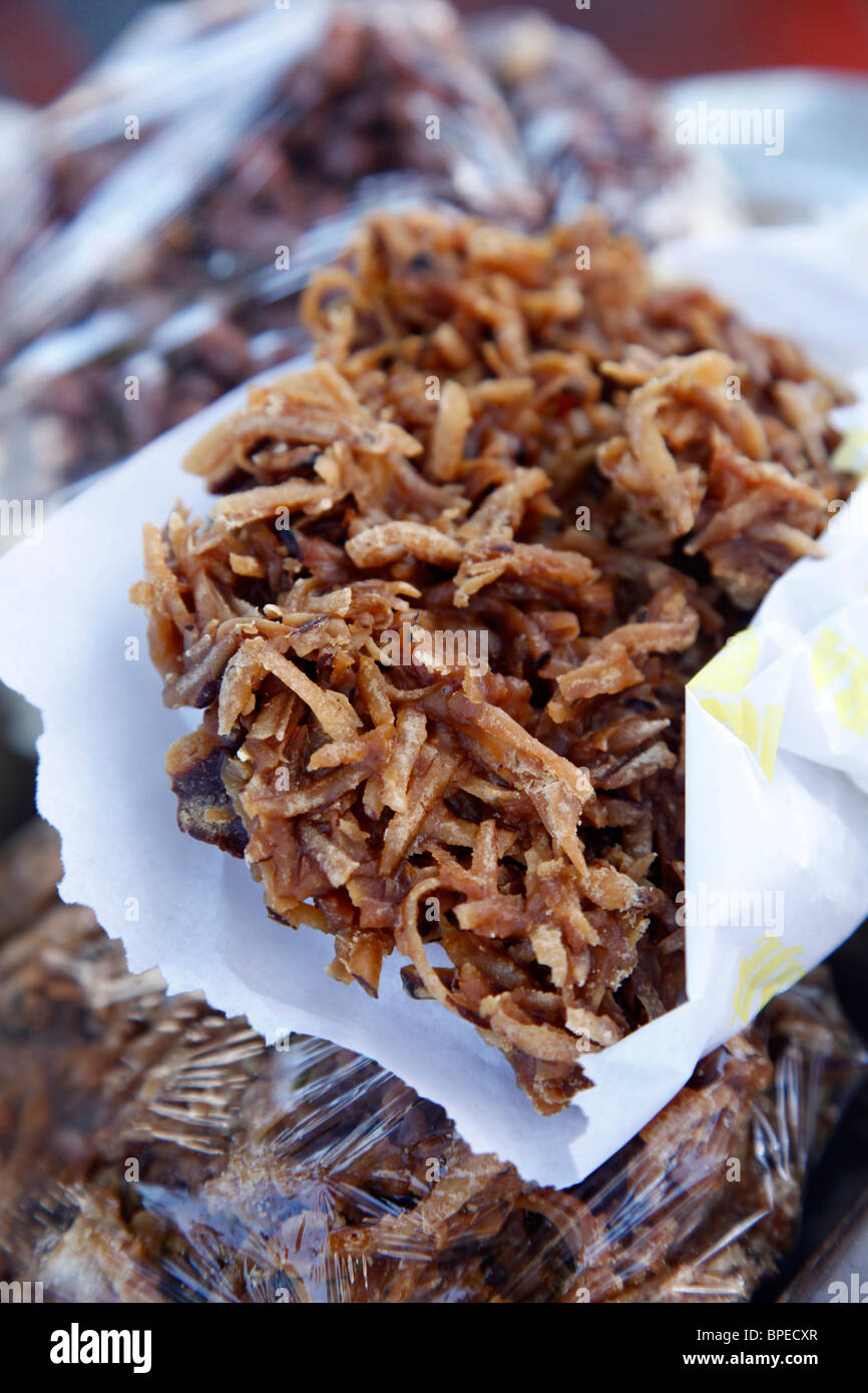 Cocada, a traditional coconut sweet, Salvador, Bahia, Brazil Stock ...