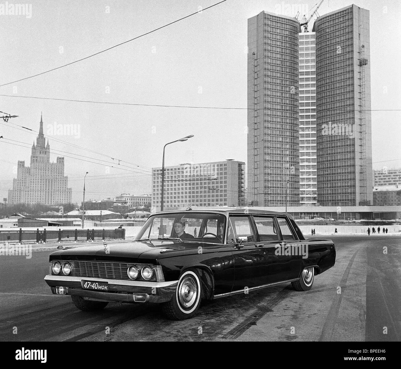 Soviet Limousine Black and White Stock Photos & Images - Alamy