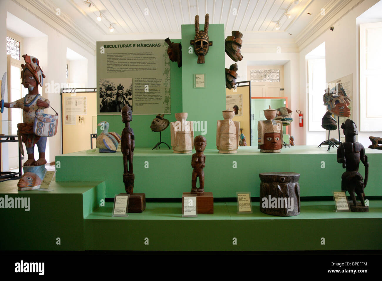 Museu Afro-Brasileiro, Salvador, Bahia, Brazil Stock Photo - Alamy