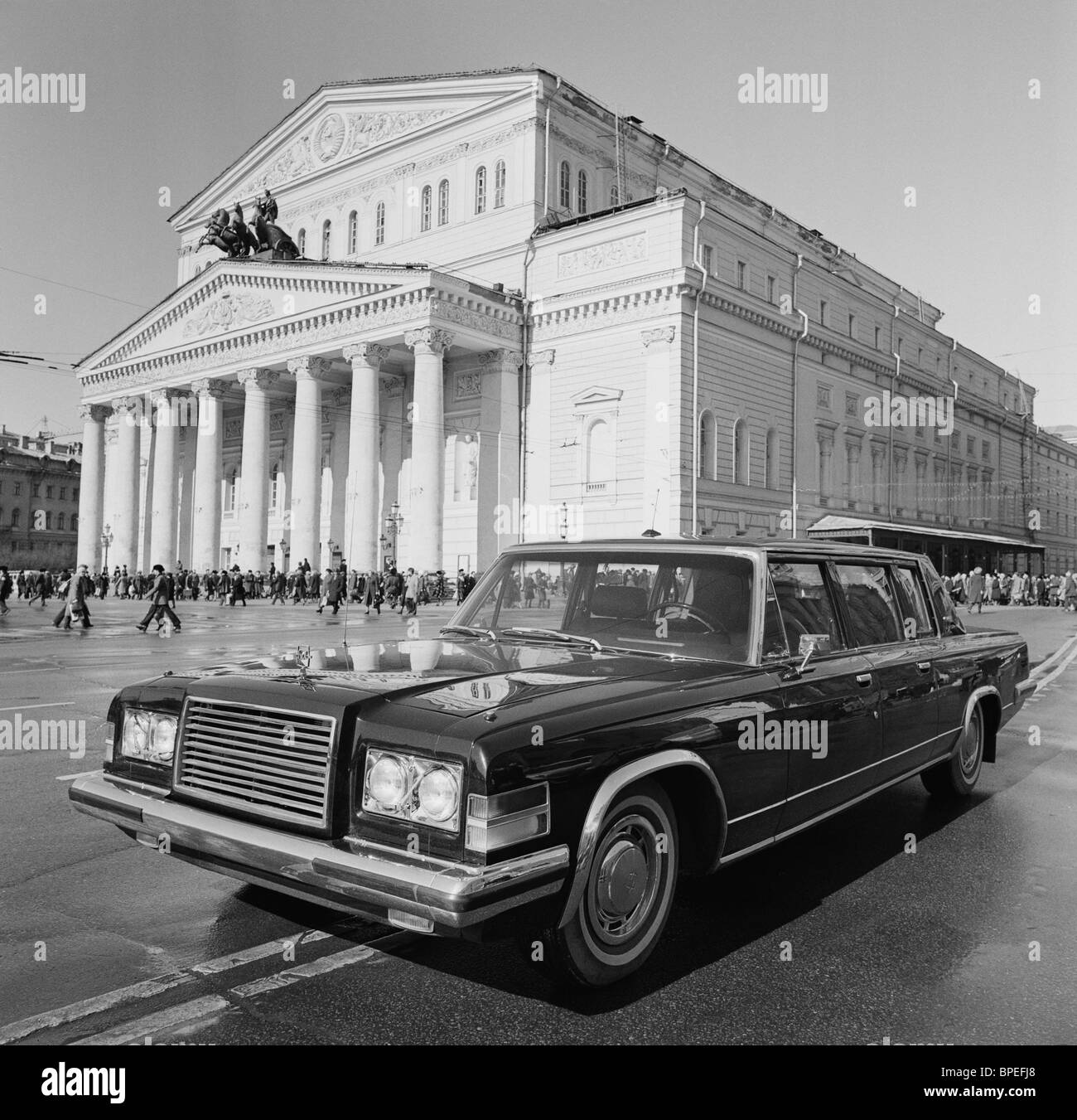 Soviet Limousine Black and White Stock Photos & Images - Alamy