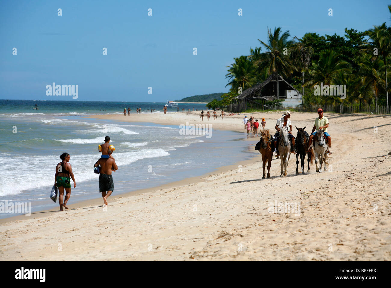 Praia Rio Trancoso beach, Trancoso, Bahia, Brazil Stock Photo - Alamy