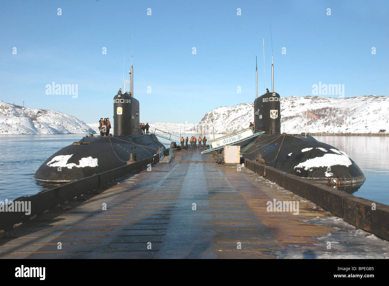 The Town Of Polyarny High Resolution Stock Photography and Images - Alamy