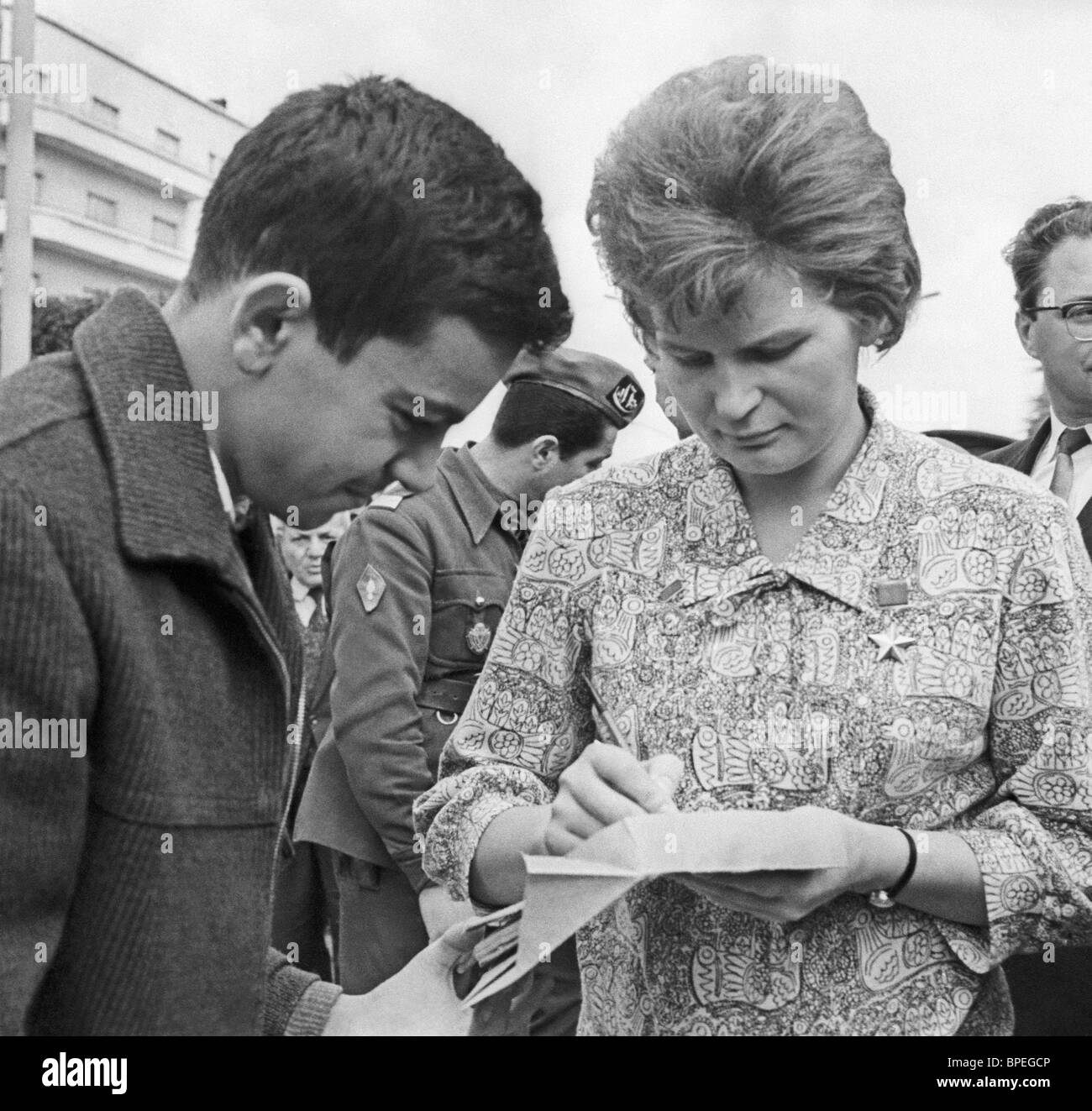 First Woman Cosmonaut Valentina Tereshkova High Resolution Stock ...