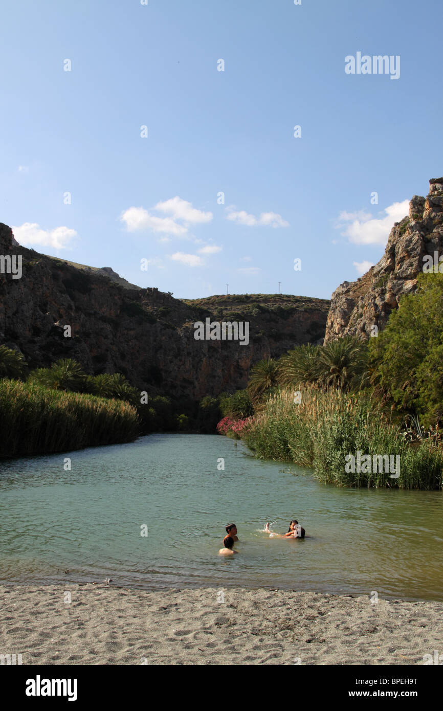Preveli lagoon hi-res stock photography and images - Alamy
