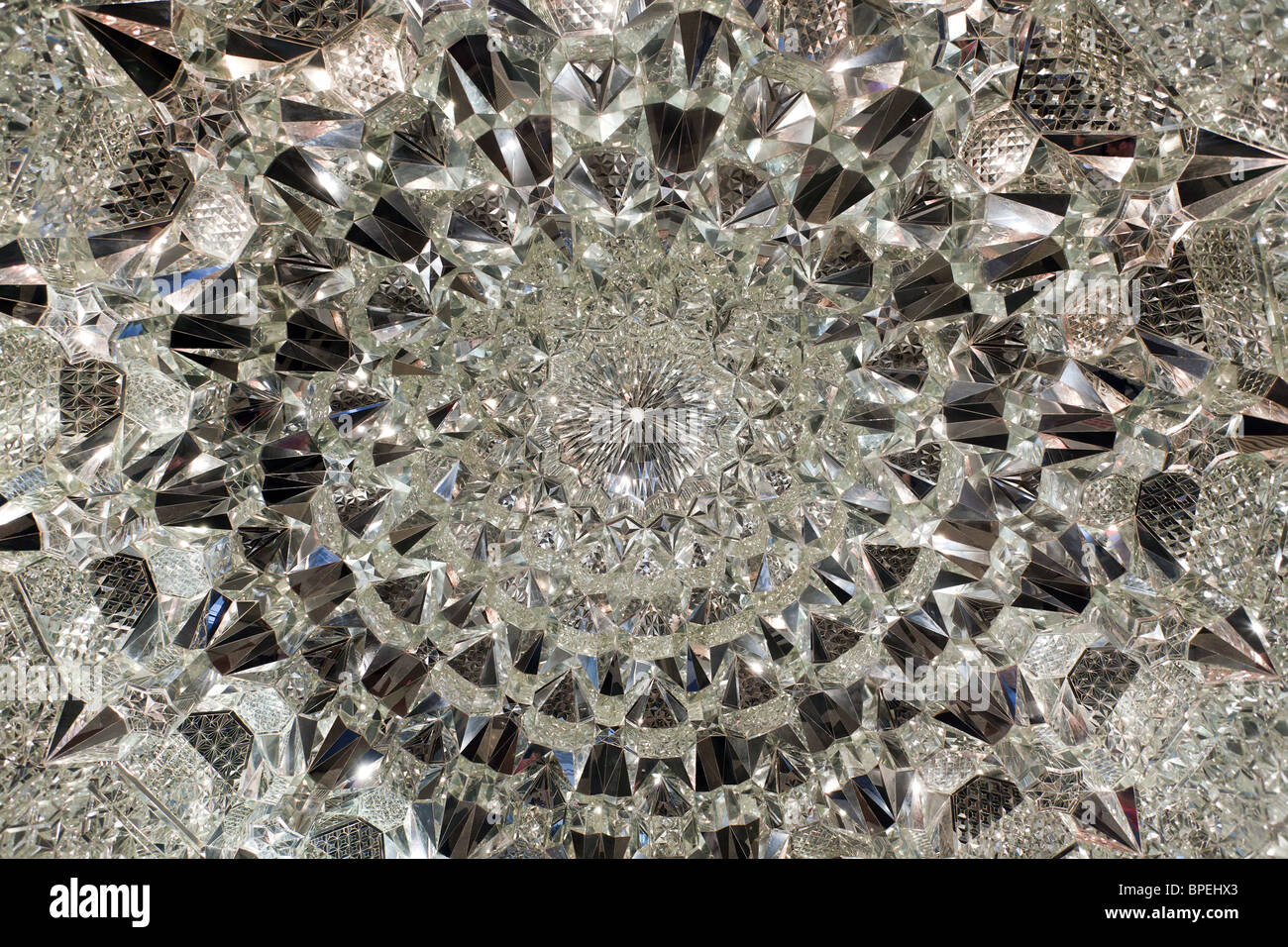 crystal ceiling in modern buildind, kuala lumpur, malaysia Stock Photo ...