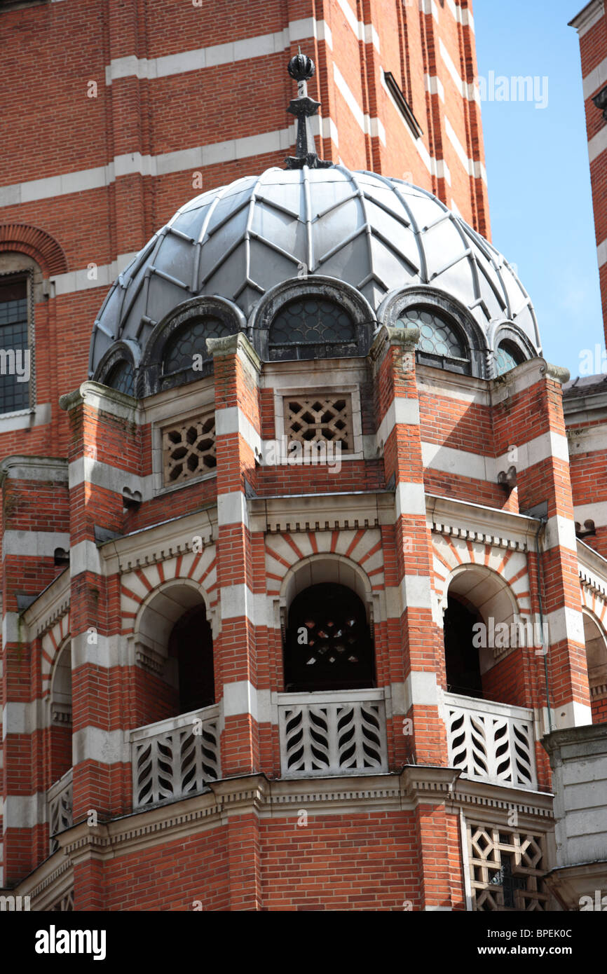 Westminster Cathedral, Victoria Street, Westminster, London, SW1 Stock ...