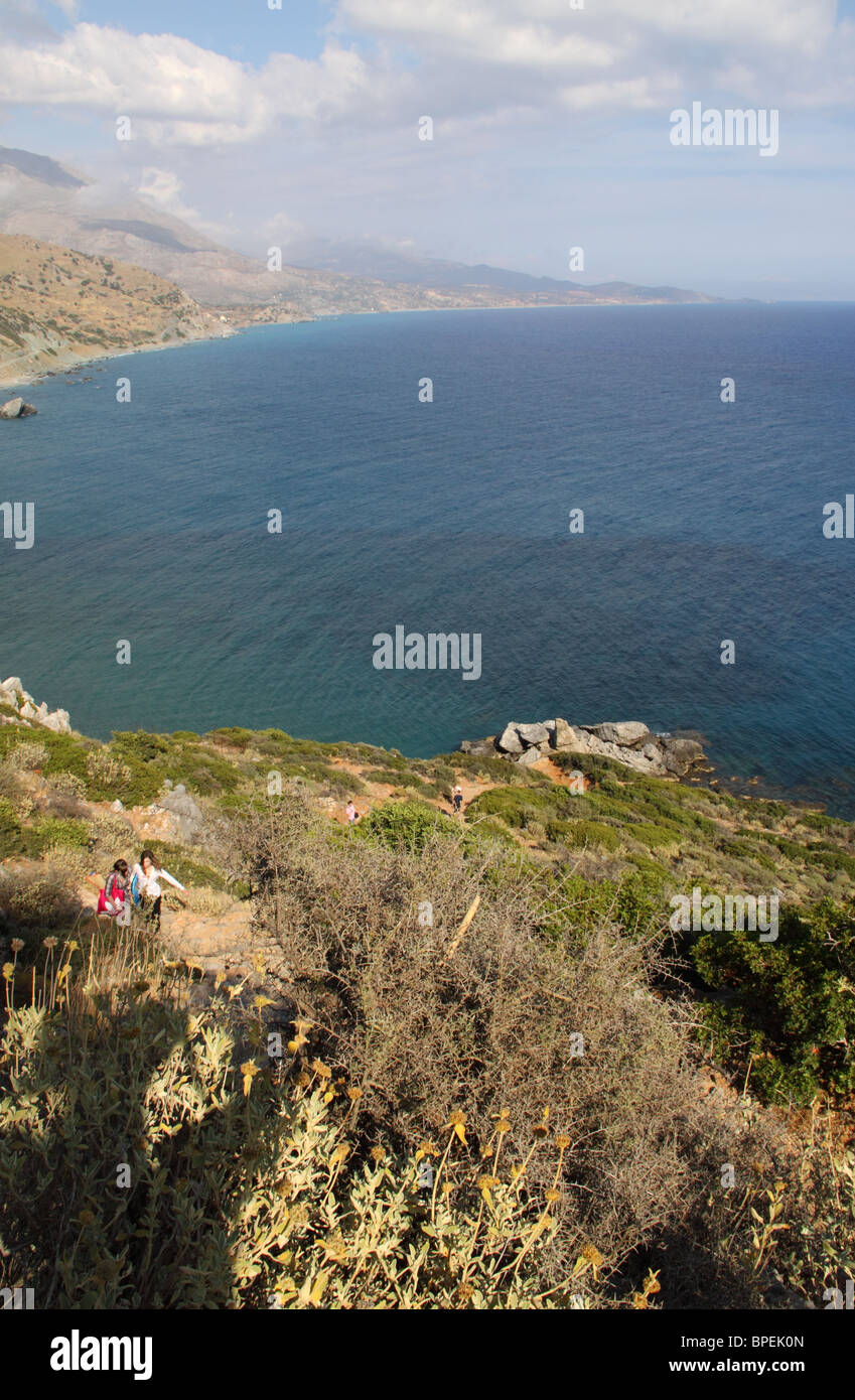 Preveli Beach, Rethymno, Crete, Greece Stock Photo - Alamy