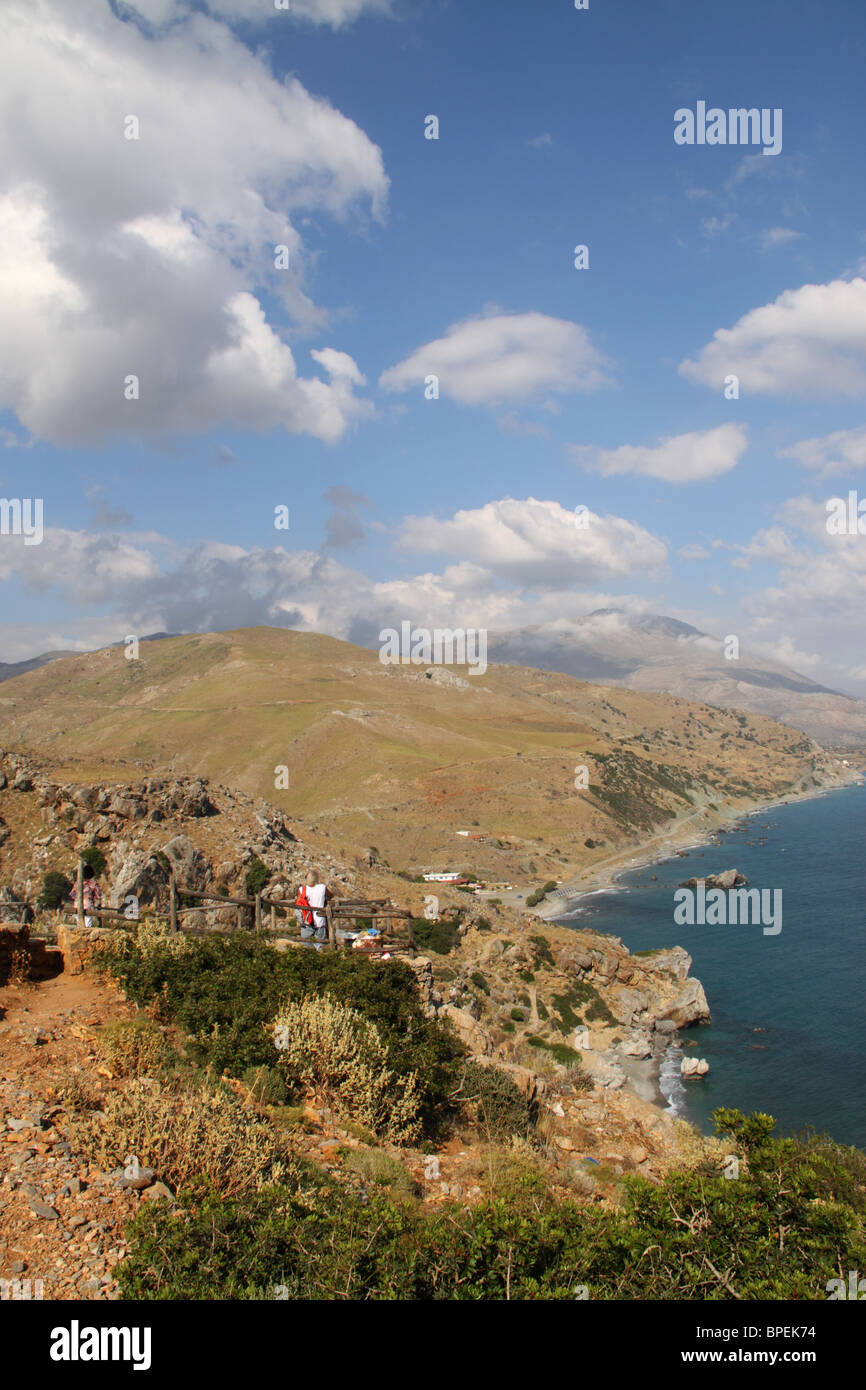 Preveli Beach, Rethymno, Crete, Greece Stock Photo - Alamy