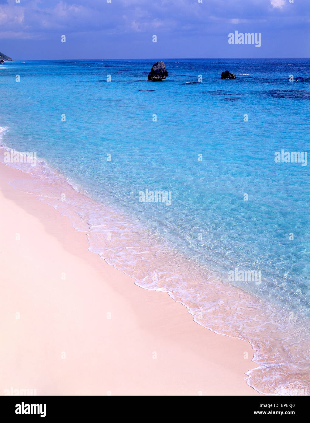 Warwick Long Bay, South Shore, Warwick Parish, Bermuda Stock Photo - Alamy