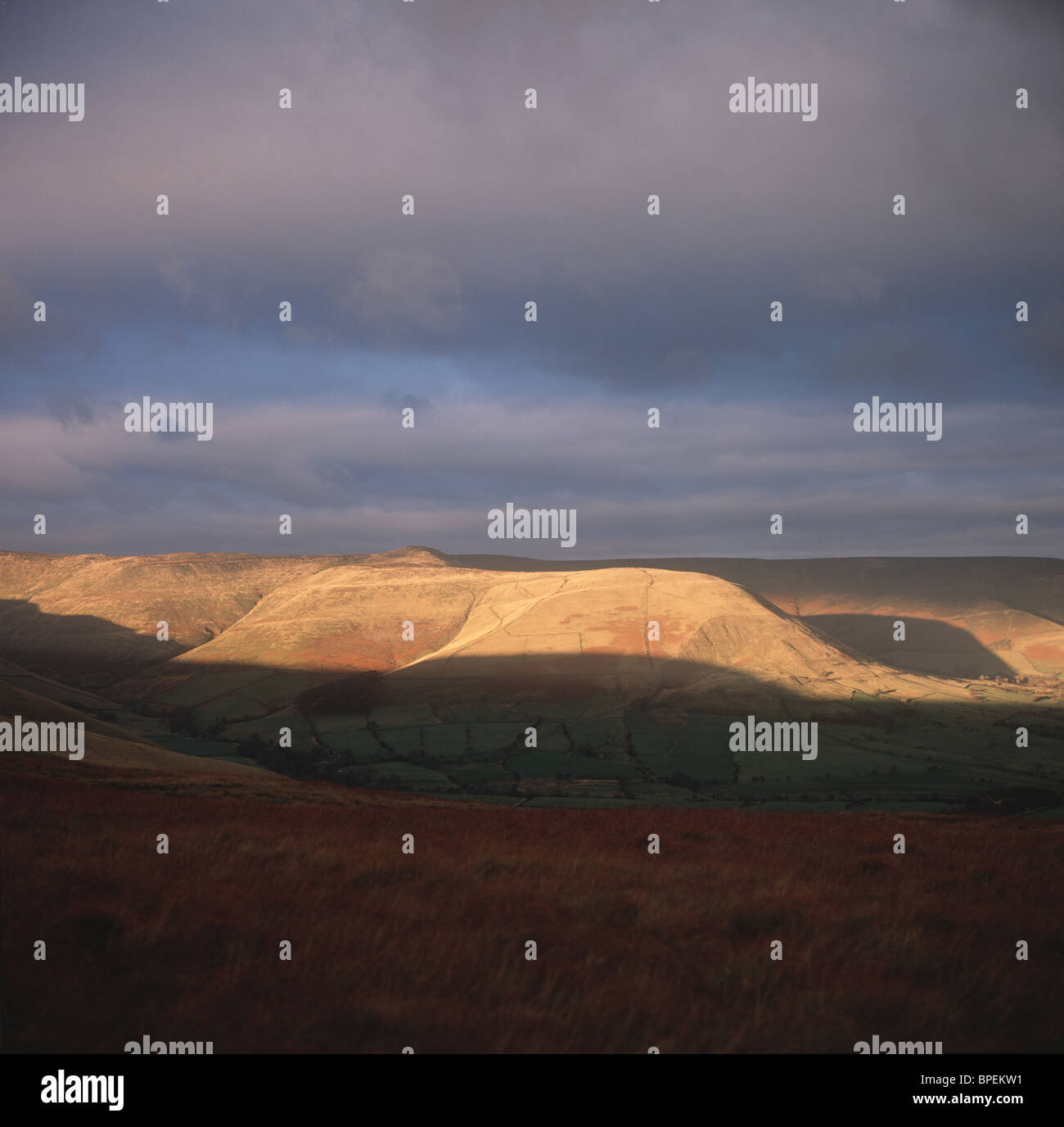 Edale & Kinder Scout, Derbyshire, UK Stock Photo - Alamy