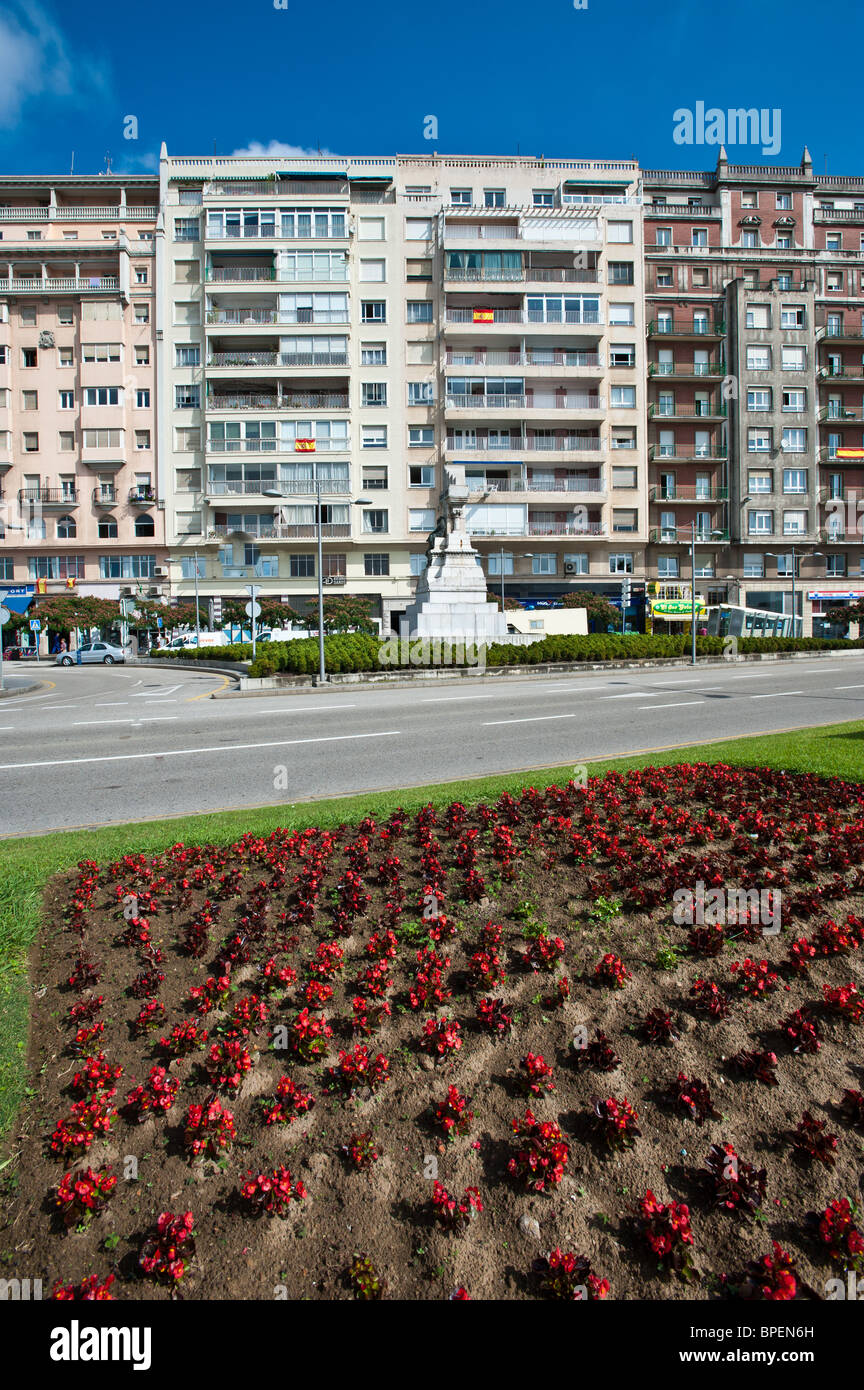 Street scene in Santander, Spain Stock Photo - Alamy