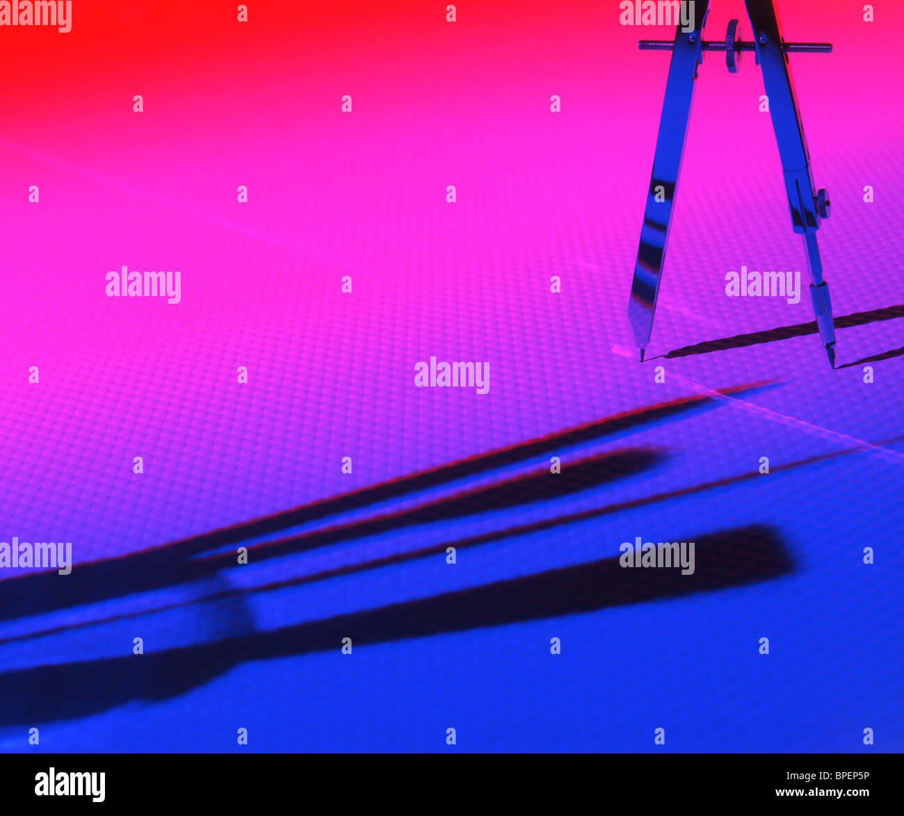 Compass arc draw paint scribe swing measure measurement hi-res stock ...