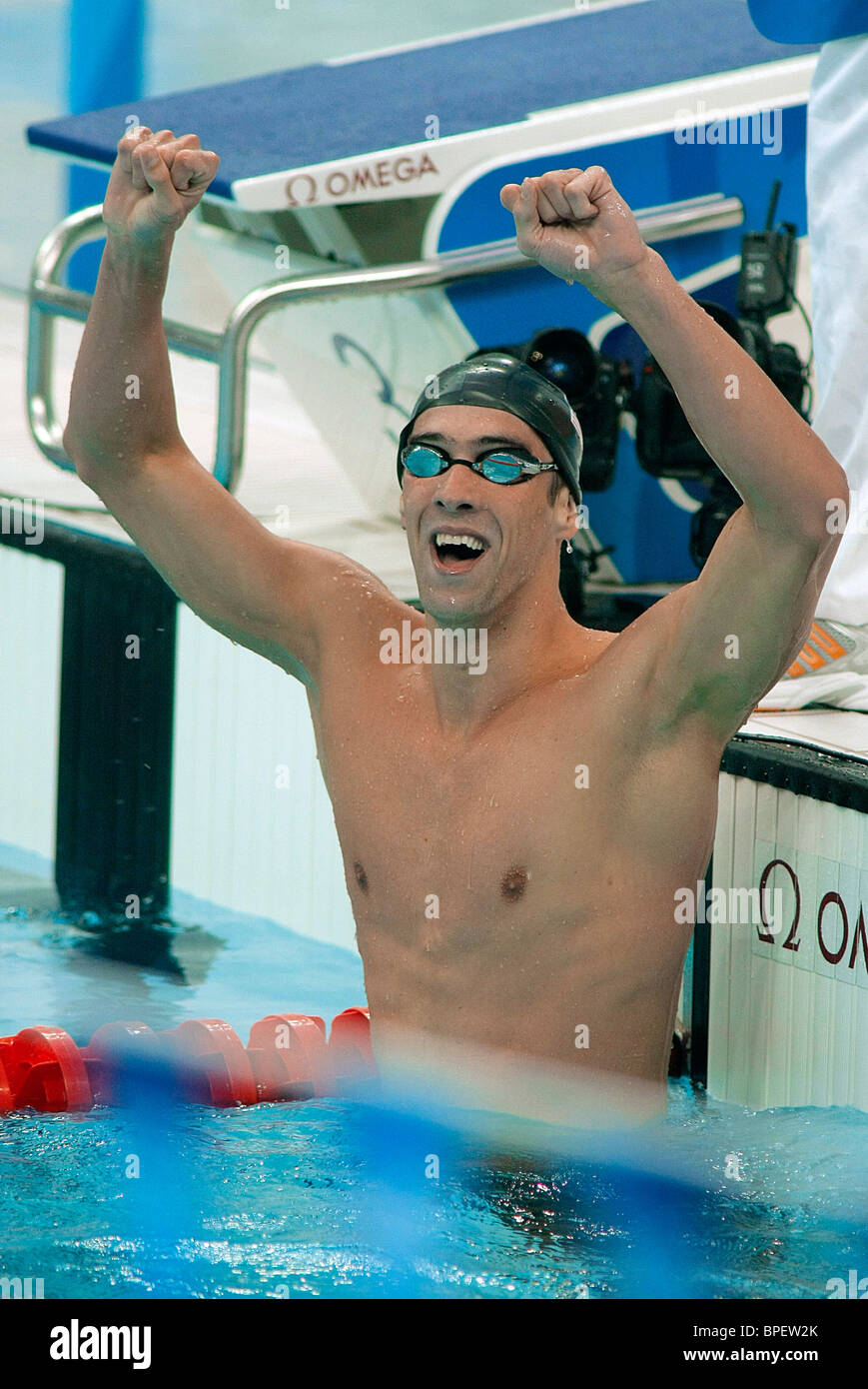 Michael Phelps Swimming High Resolution Stock Photography and Images ...
