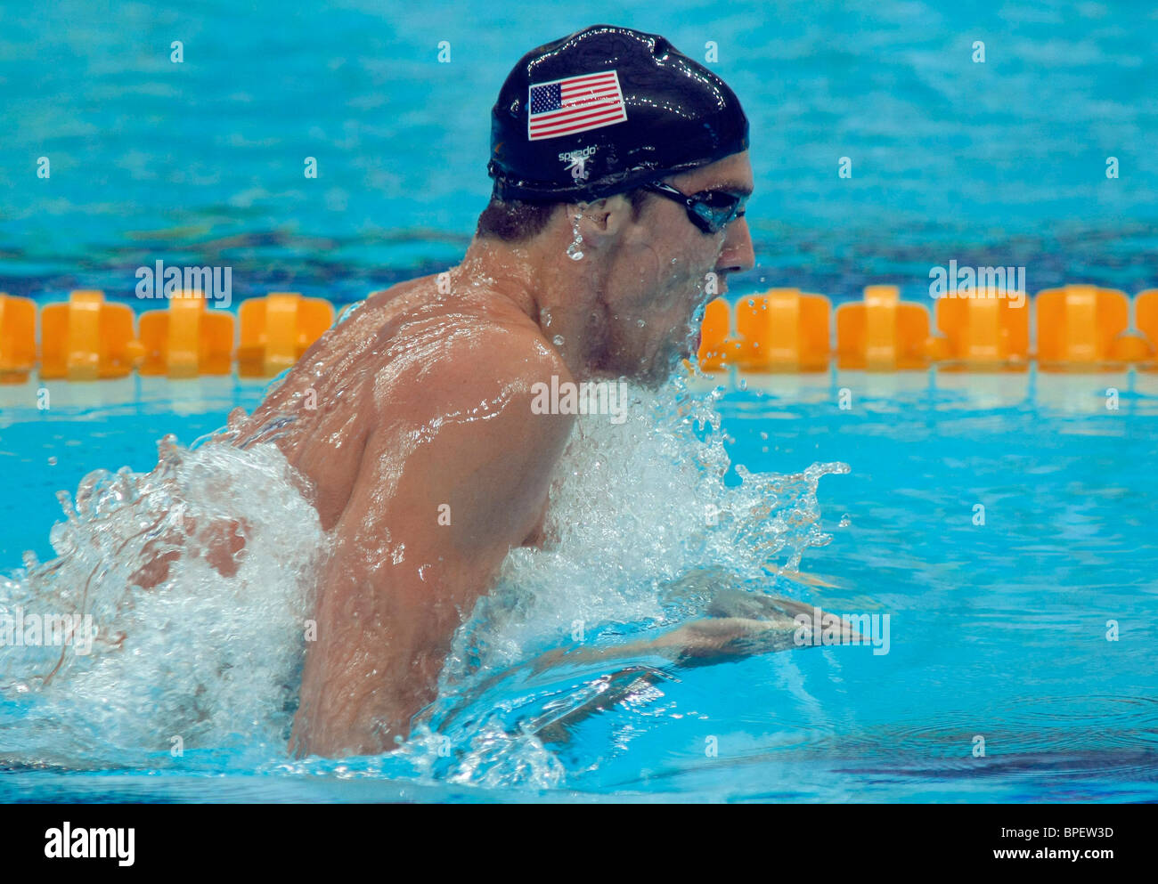 Michael Phelps Olympic Gold Beijing High Resolution Stock Photography ...