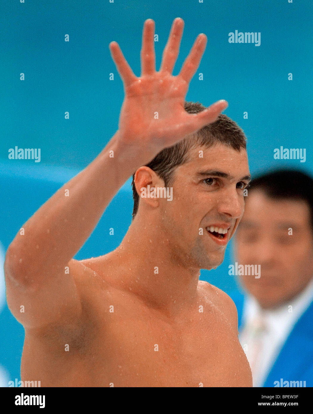Michael Phelps Olympic Gold Beijing High Resolution Stock Photography ...