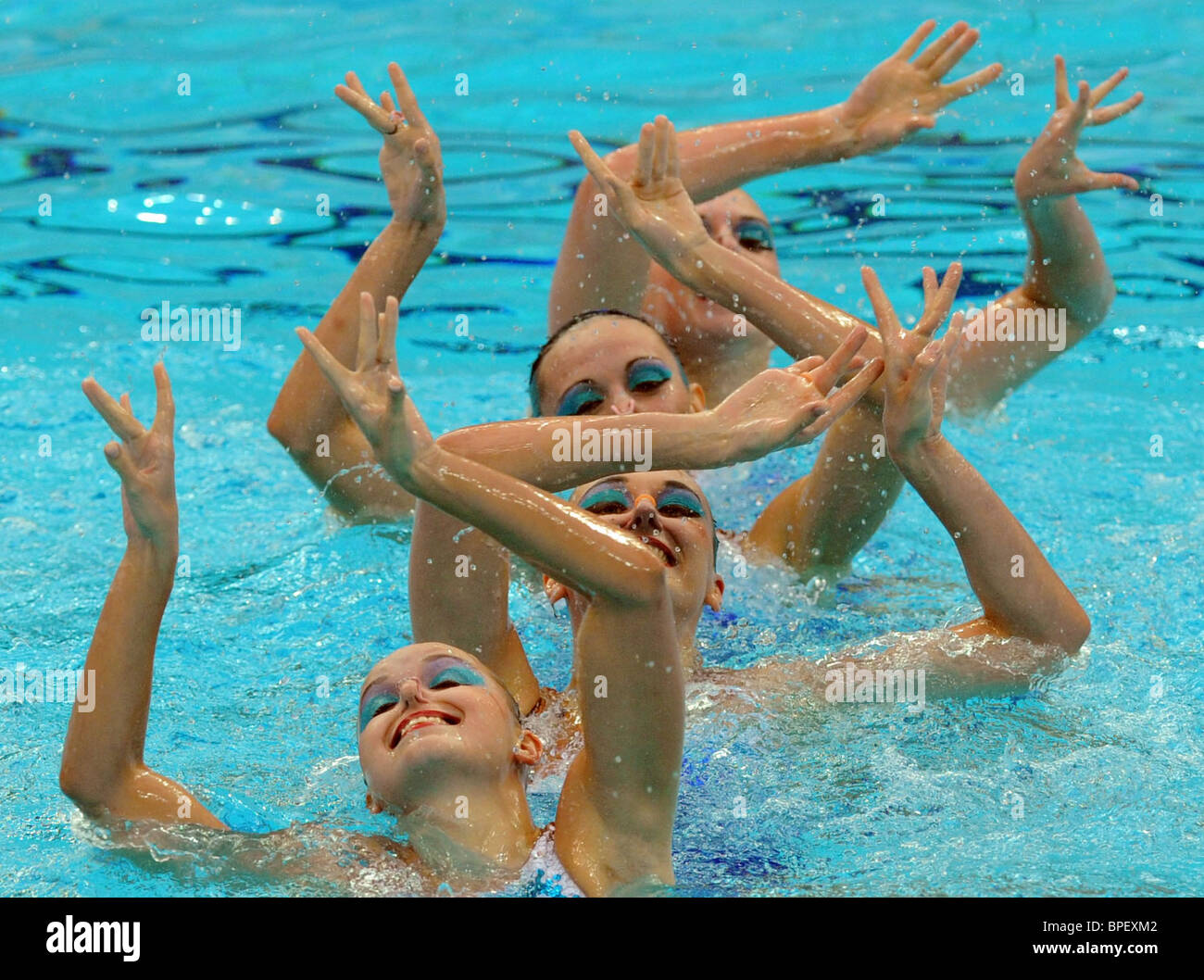 Synchronized Swimming China High Resolution Stock Photography and ...