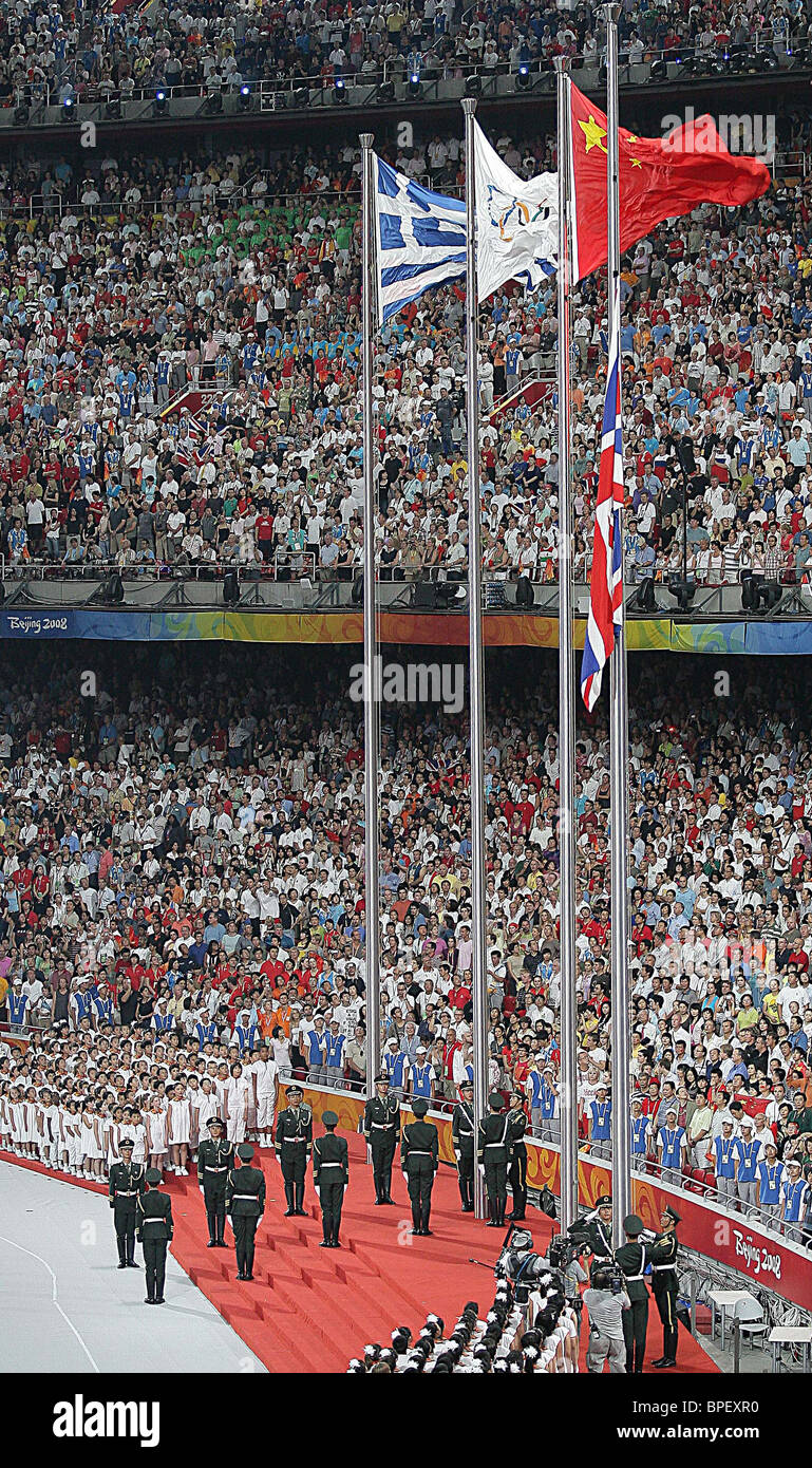 Olympic Flag Closing Ceremony High Resolution Stock Photography and ...
