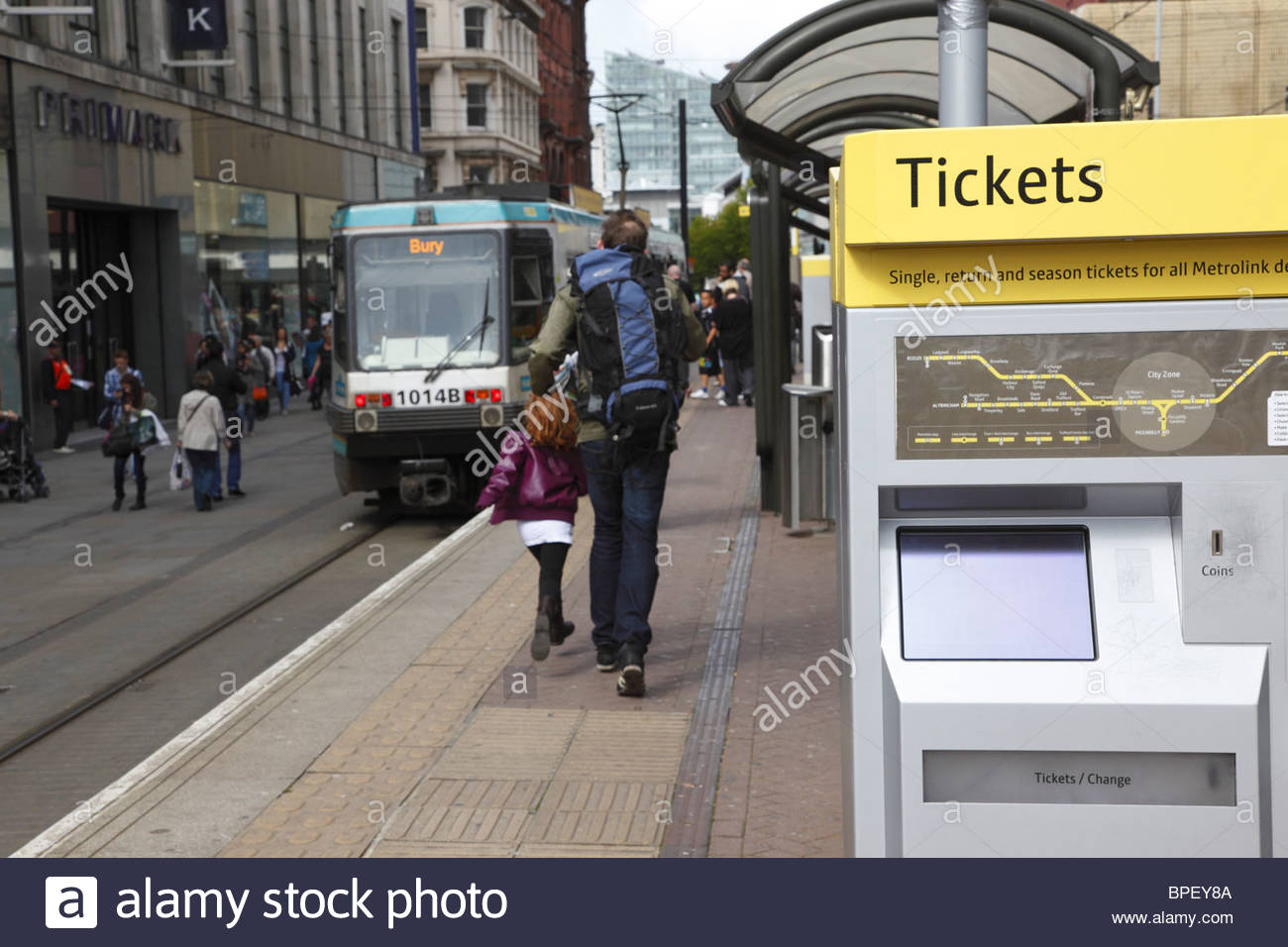 Metrolink Ticket Machine High Resolution Stock Photography and Images ...