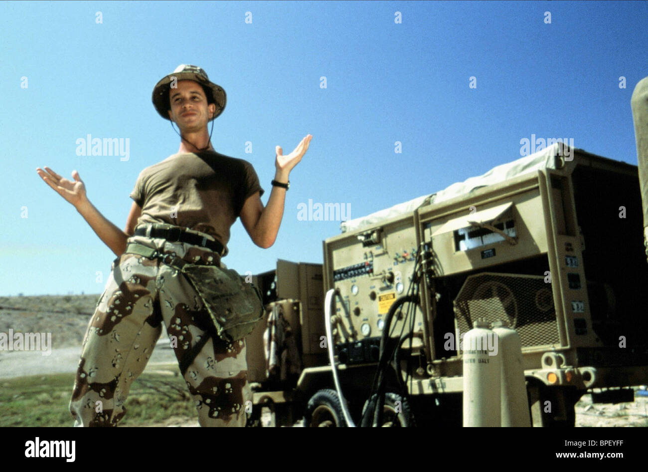 PAULY SHORE IN THE ARMY NOW (1994 Stock Photo, Royalty Free Image ...
