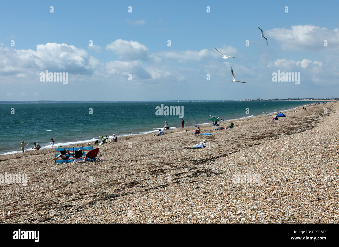 Hayling beach hi-res stock photography and images - Alamy