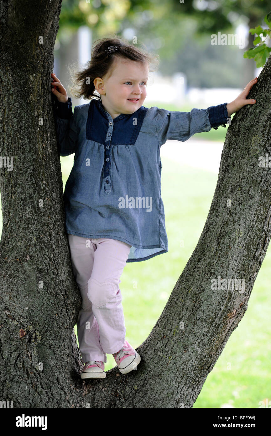 Happy, upper middle class family with two children, a boy and girl ...