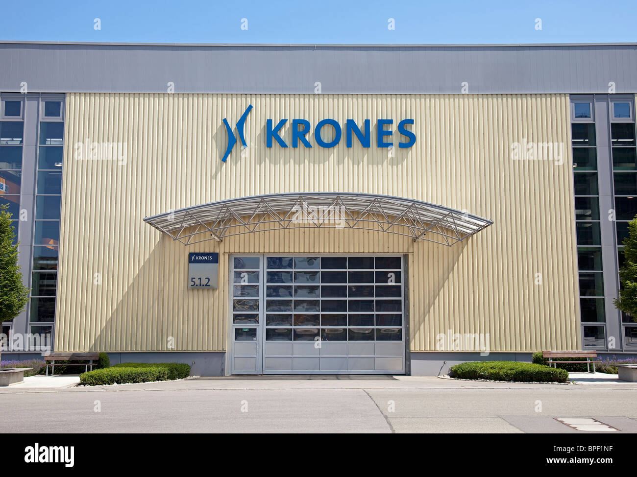 Production site of the world leading bottling plant producer, KRONES AG ...