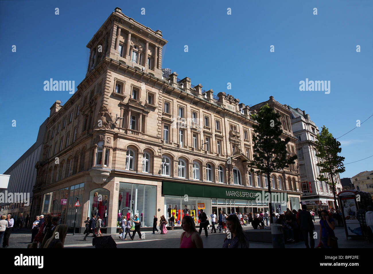 Marks & Spencer Compton House building in Liverpool UK Stock Photo - Alamy