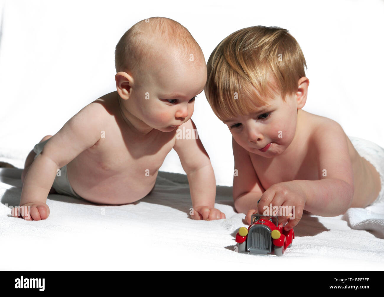 toddler and baby Stock Photo - Alamy