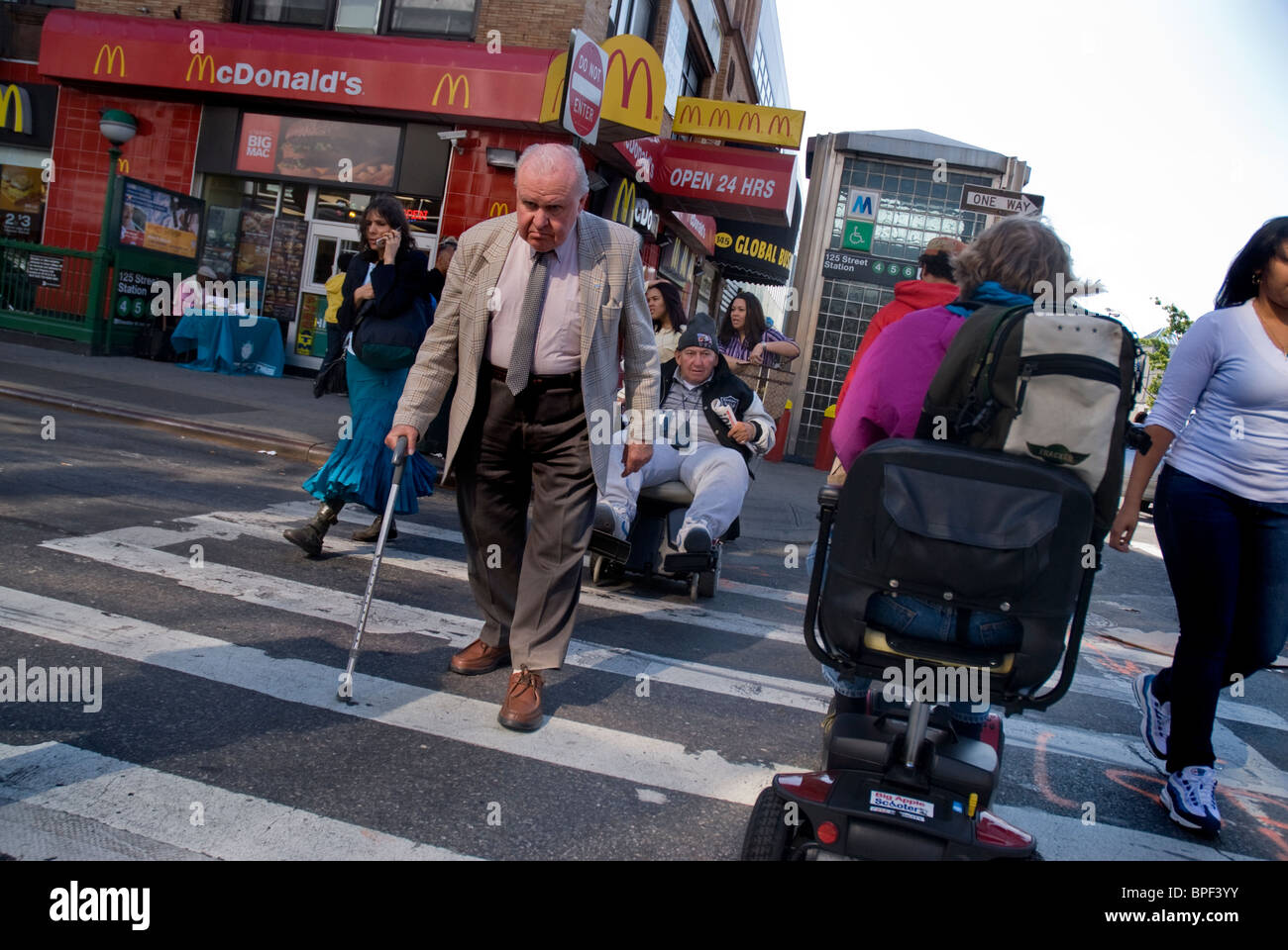 Older men on street hi-res stock photography and images - Alamy