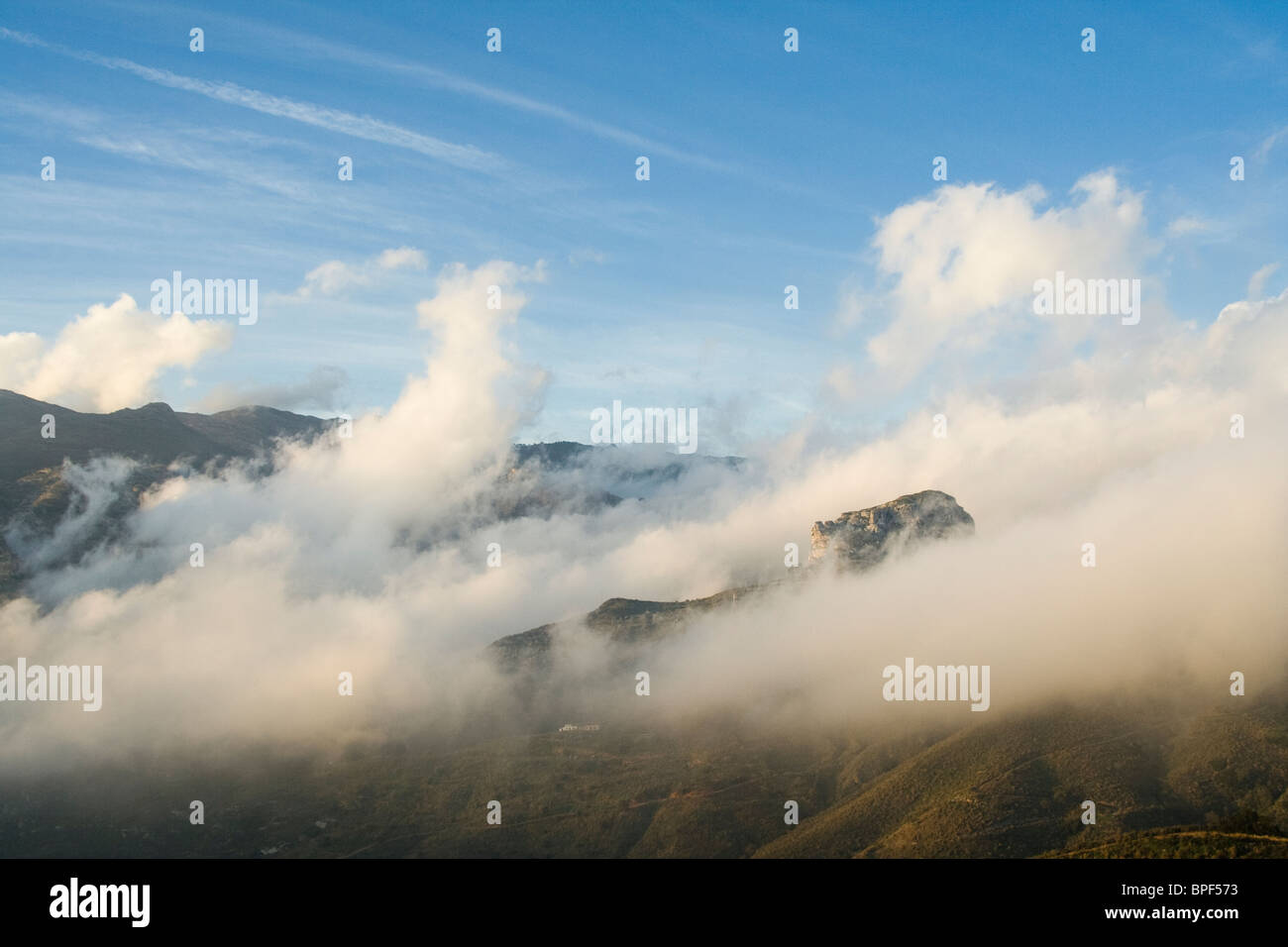 mist and clouds Stock Photo - Alamy