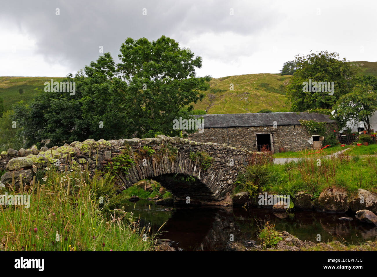 Footbridge near watendlath hi-res stock photography and images - Alamy