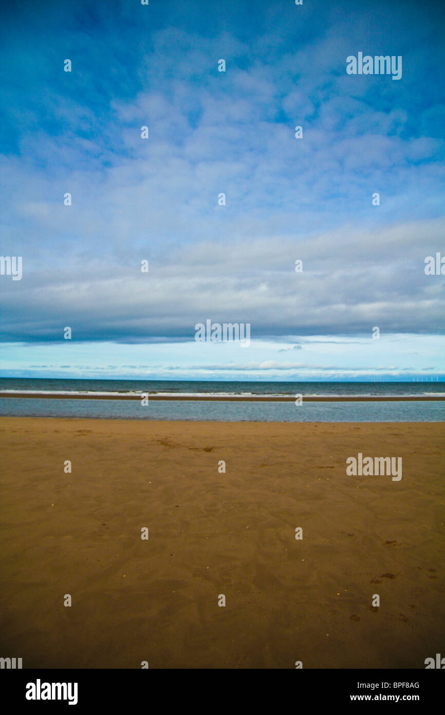 An empty cold beach, abstract Stock Photo - Alamy