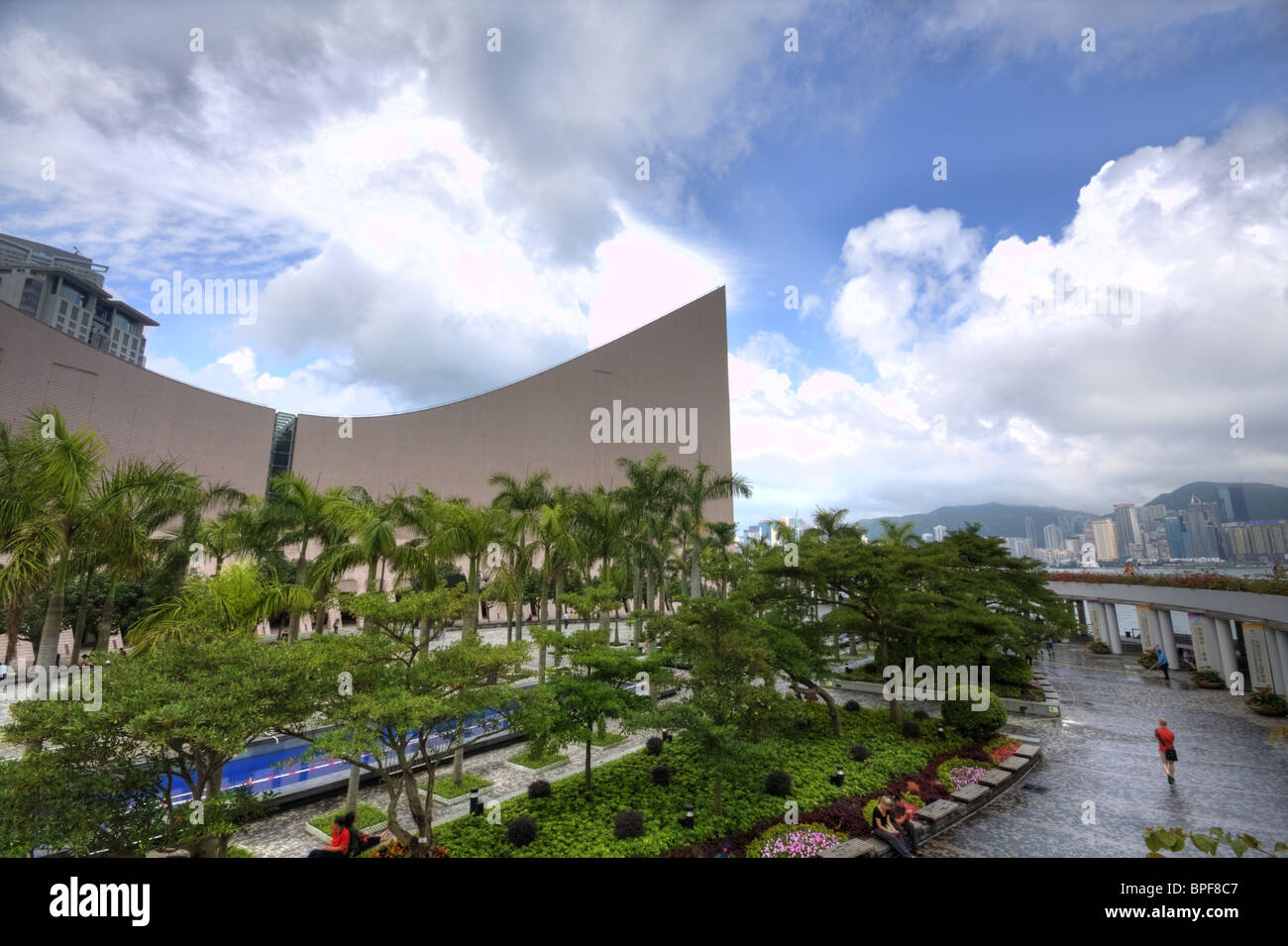 it is a landmark in hong kong at good weather Stock Photo - Alamy