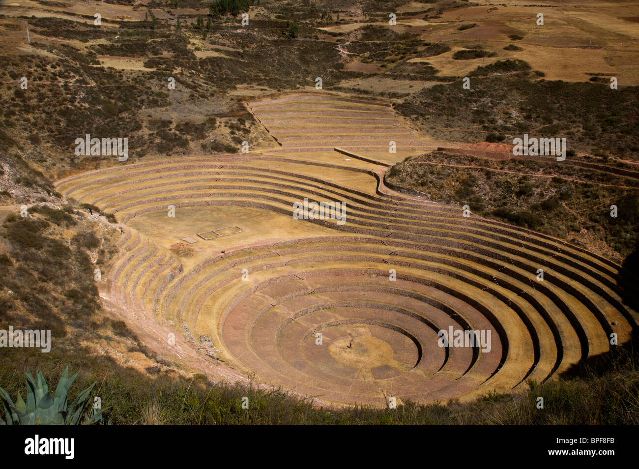 Deeply excavated crop laboratory was constructed by the Inca to ...