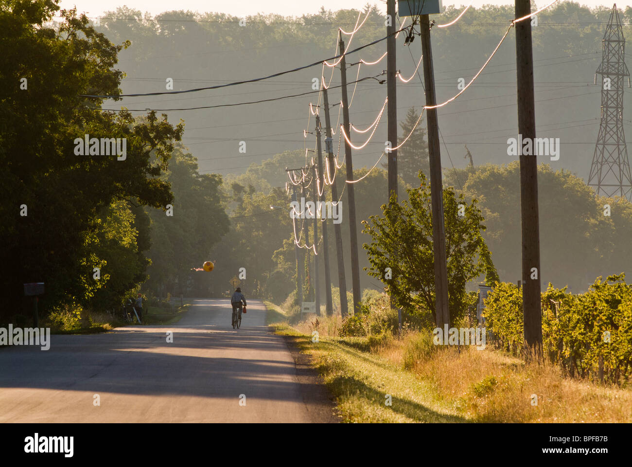 An early morning bike ride is a great way to start the day and to stay ...