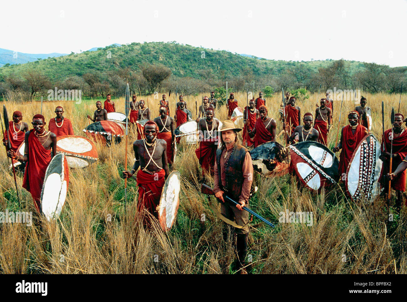 Michael Douglas African Tribe Ghost High Resolution Stock Photography ...