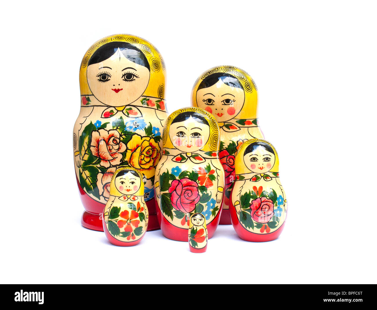 Babushka Cut Out Stock Images & Pictures - Alamy